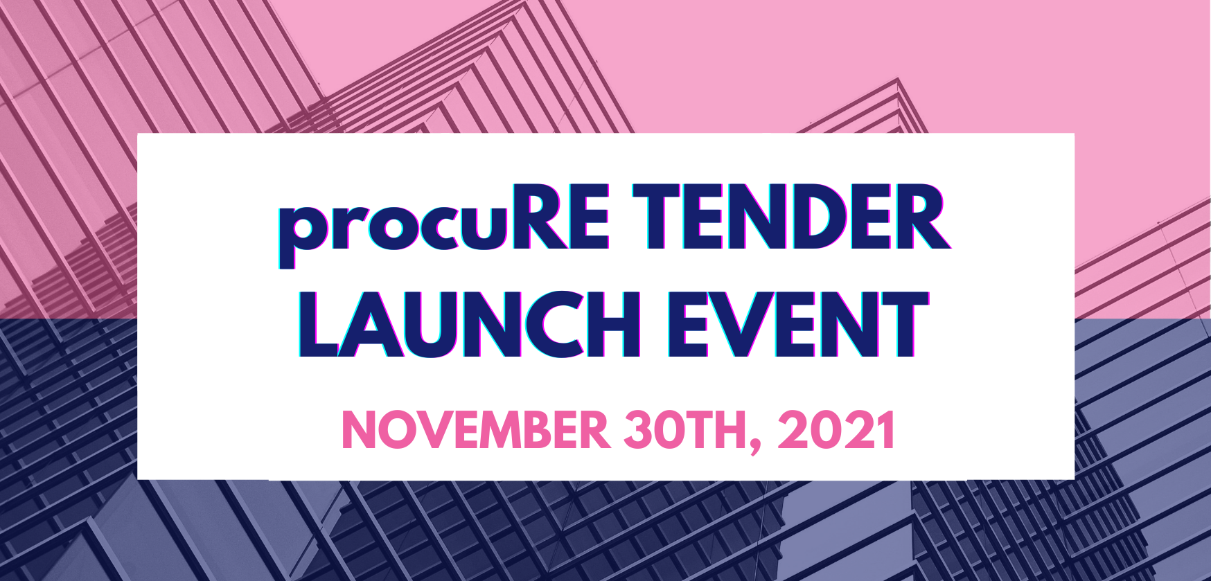 Register for the Tender Launch Event - procuRE-PCP